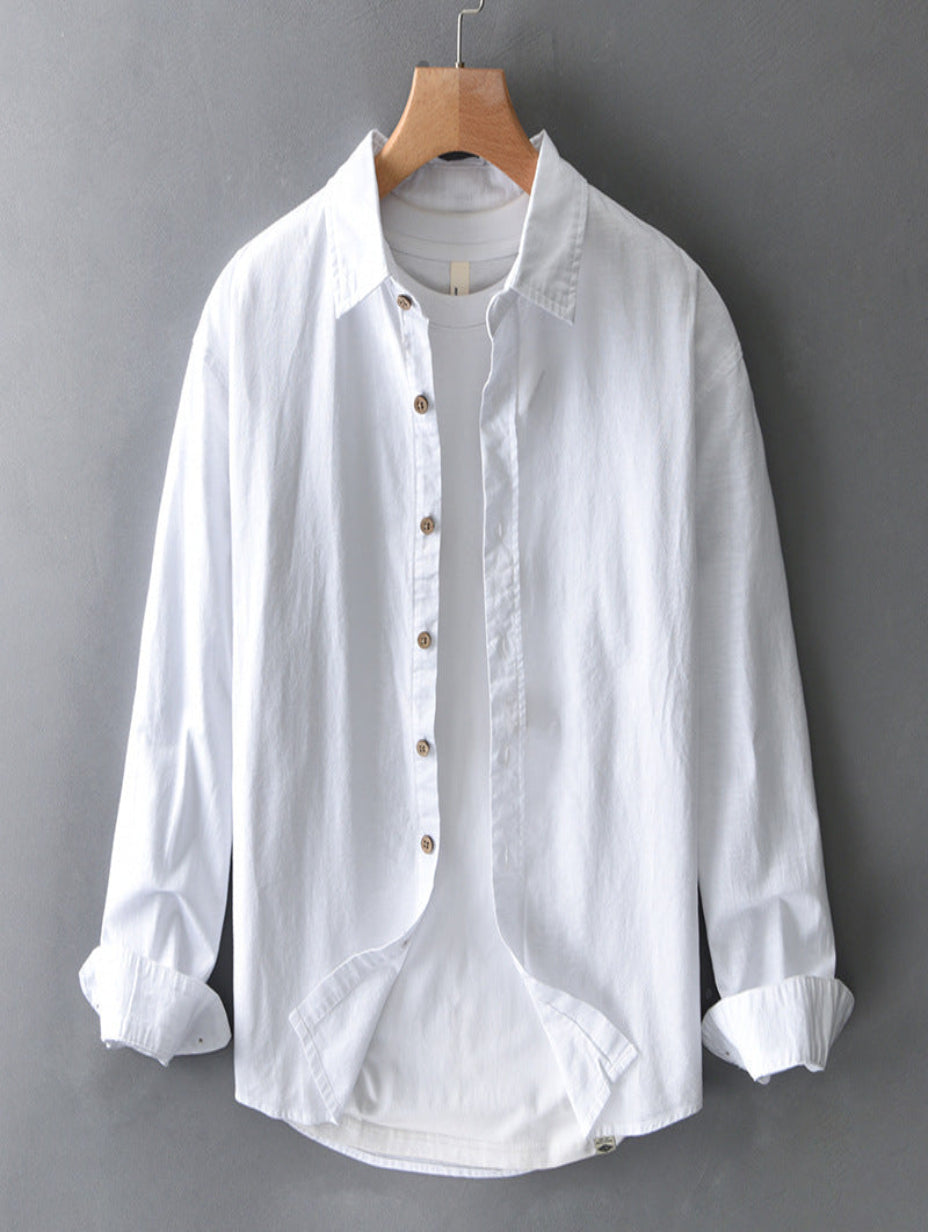 Men's Corduroy Cotton Shirt - Trendy Overshirt for Spring & Fall ...